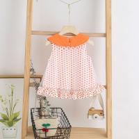 China Summer Sweet Lovely Children'S Dress Clothing Little Fresh Lapel Dress Girls Dress for sale