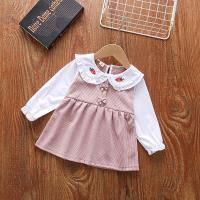 China 80cm Girls Children'S Dress Clothing Long Sleeve Short Skirt Dress Doll Collar ODM for sale