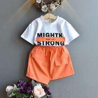 China 120CM Girls Casual Short Skirt And Top Children'S White Short Sleeved T Shirt for sale