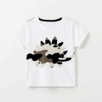 China 1.1M 43.3IN Girl Children'S Sports Shirts White Half Sleeve Top Navy Blue Oem for sale
