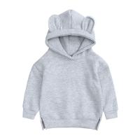 China Beige 12kg 95cm Children'S Sports Shirts Boys Men'S Long Sleeve Pullover Solid Color for sale