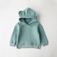 China Beige 12kg 95cm Children'S Sports Shirts Boys Men'S Long Sleeve Pullover Solid Color for sale