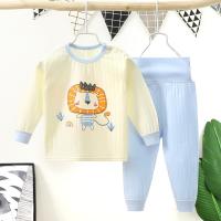 China Children 135cm Quick Dry Cotton Long Sleeve Pj Top Pajamas For Toddlers for sale