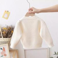 China Unisex 1M Children'S Sports Shirts White Long Sleeve Pullover Cartoon Duck for sale