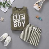 China Children's Summer Best-Selling Cotton Breathable Suit Wholesale for sale