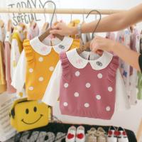 China Spring 39in Girls Casual Full Sleeve Shirts Children'S Sweater Vest With Two Piece Top for sale