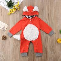 China Red Furry Children'S Dress Up Costumes Unisex Pajamas One Piece Suit for sale