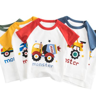 China 110CM 43in Children'S Sports Shirts Boys Breathable Short Sleeved T Shirt for sale