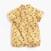 China 100cm Casual Infant Matching Children'S Pajamas Sets With Floral Bag for sale