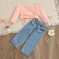 China Polyester Newborn Take Home Children'S Outfit Sets Spring Autumn 110cm OEM for sale