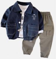 China 1.2M Childrens Casual Wear Males Boys Matching Childrens Clothes for sale