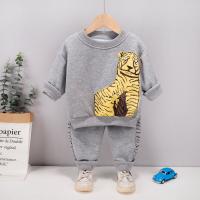 China 1.4M 28KG Matching Children'S Outfit Sets Clothes Animal Tiger Pattern for sale