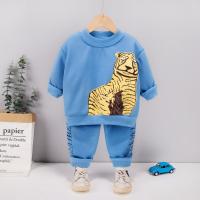 China 1.4M 28KG Matching Children'S Outfit Sets Clothes Animal Tiger Pattern for sale