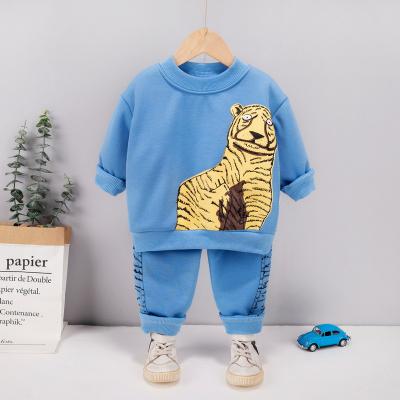 China 1.4M 28KG Matching Children'S Outfit Sets Clothes Animal Tiger Pattern for sale