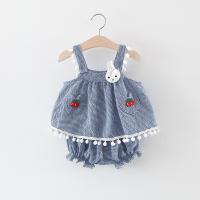 China 90CM Girls Cartoon Bunny Summer Short Overalls Plus Size Overall Shorts for sale