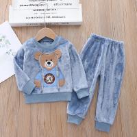 China Baby Toddler Brown 28kg Teddy Bear Wearing Pajamas Sleepwear 145cm For Autumn for sale