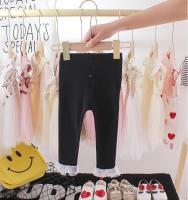China Nylon Children'S Casual Trousers Color Fade Proof High Waisted Straight Leg Pants for sale