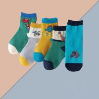 China Cotton Winter Children'S Cotton Socks Animal Pattern Assorted Ankle for sale