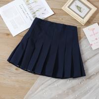 China Black Pleated Mini Children'S Beauty Skirts Versatile Princess Style ODM for sale