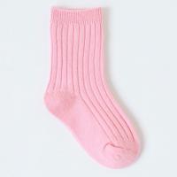 China Unisex Thick Children'S Cotton Socks Blue Pink Foot Tube For Children'S for sale