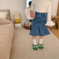 China Elastic Spring Cute Jean Children'S Beauty Skirts Mid Length for sale