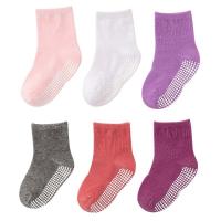 China Non Slip Ankle Children'S Cotton Socks Navy Blue For Toddlers Boys Girls for sale