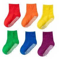 China Non Slip Ankle Children'S Cotton Socks Navy Blue For Toddlers Boys Girls for sale