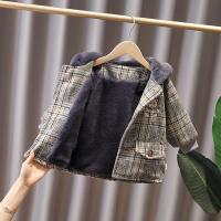 China Embroidered 1.1M Childrens Winter Jackets Outdoor Coats Hooded Cotton for sale
