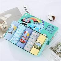 China XL 3XL Cartoon Boxer Shorts Lounge Underwear Triangle For Boys Children for sale
