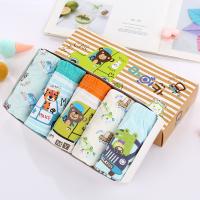 China XL 3XL Cartoon Boxer Shorts Lounge Underwear Triangle For Boys Children for sale