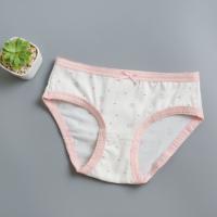 China 130cm White Children'S Cotton Underwear Briefs Head For Girls for sale