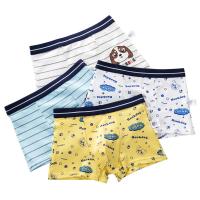 China XXL 4xl Cotton Loose Fit Boxer Shorts Cartoon Print For Primary School Boy for sale