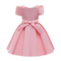 China Girls Dress 2022 New Summer Children's Clothing Pink Suspender Skirt Western Style Princess Skirt Children'S Dress Skirt for sale