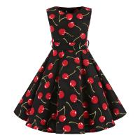 China Polka Dot Flower Show Skirt Retro Summer Children'S Clothing Kid Girls Dresses for sale