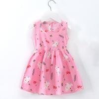 China Summer Children Princess Cotton Silk Dress Thin Nightdress Off Shoulder for sale