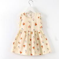 China Summer Children Princess Cotton Silk Dress Thin Nightdress Off Shoulder for sale