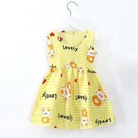China Summer Children Princess Cotton Silk Dress Thin Nightdress Off Shoulder for sale