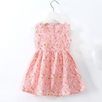China Summer Children Princess Cotton Silk Dress Thin Nightdress Off Shoulder for sale