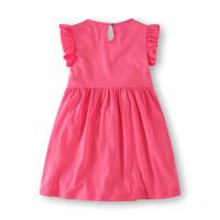 China Sleeveless Ruffle Summer Children'S Clothing Cute Print Girl Boutique Dresses for sale