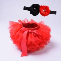 China Polyester Infant Girls' Tulle Tutu Skirt Bloomers For Kids Baby Clothing for sale