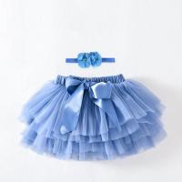 China Polyester Infant Girls' Tulle Tutu Skirt Bloomers For Kids Baby Clothing for sale