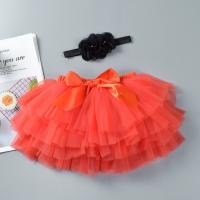 China Polyester Infant Girls' Tulle Tutu Skirt Bloomers For Kids Baby Clothing for sale