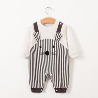 China Children'S Short Sleeve Overall For Newborn Cartoon Strap Overalls Spring Autumn for sale