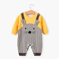 China Children'S Short Sleeve Overall For Newborn Cartoon Strap Overalls Spring Autumn for sale