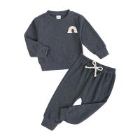 China 2pcs Boutique Boys Long Sleeve Spring Children'S Clothing Tracksuit for sale