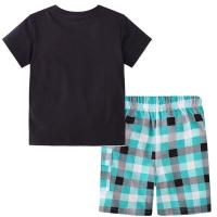 China Summer Boy Children'S Outfit Sets Cartoon Printing for sale