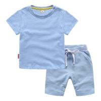 China Custom Logo Summer Children's Clothing Kids Cotton Sportswear for sale