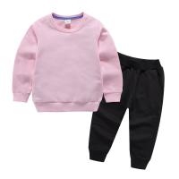 China 80cm-150cm Spring Children's Clothing Kids 2pcs Toddler Jogger Clothing Sweat Set for sale