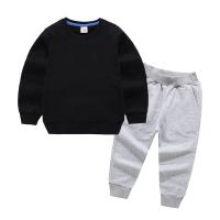 China 80cm-150cm Spring Children's Clothing Kids 2pcs Toddler Jogger Clothing Sweat Set for sale