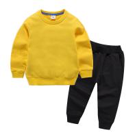 China 80cm-150cm Spring Children's Clothing Kids 2pcs Toddler Jogger Clothing Sweat Set for sale